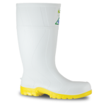 Safemate 400mm - White/Yellow Safety Shoe